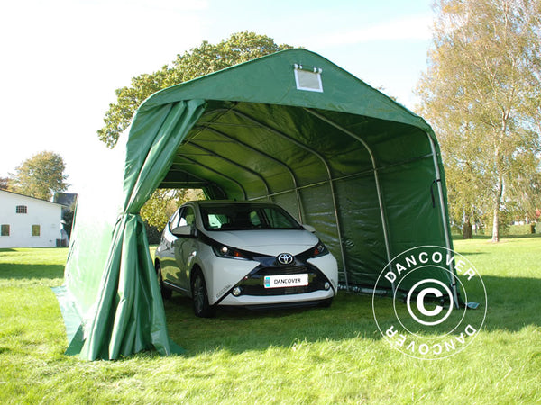 Garasjetelt PRO 3,6x7,2m Grønn 500g PVC – Kjøp hos Dancover
