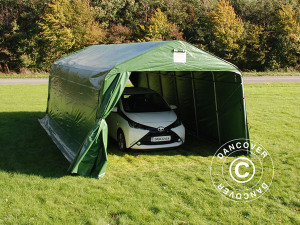 Garasjetelt PRO 3,6x7,2m Grønn 500g PVC – Kjøp hos Dancover